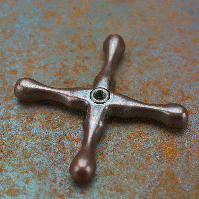 Steampunk Handle - Antique Copper