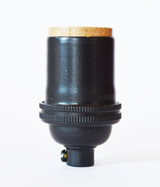 Black Porcelain Lamp Socket