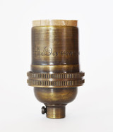 Antique Bronze Lamp Socket