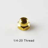 Cap Nut - Antique Brass