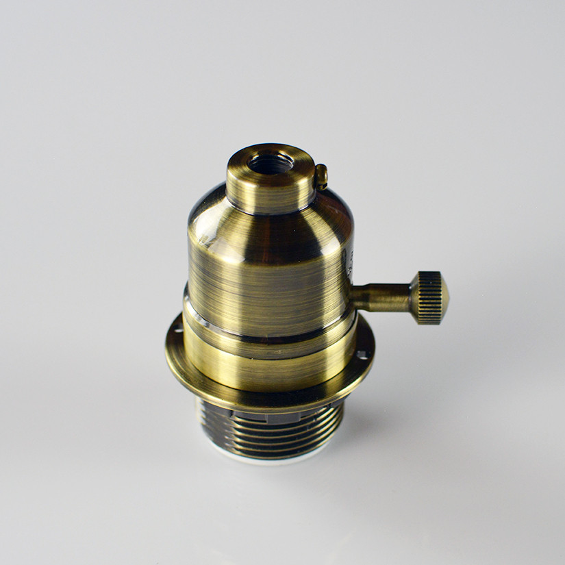 Antique Bronze Lamp Socket