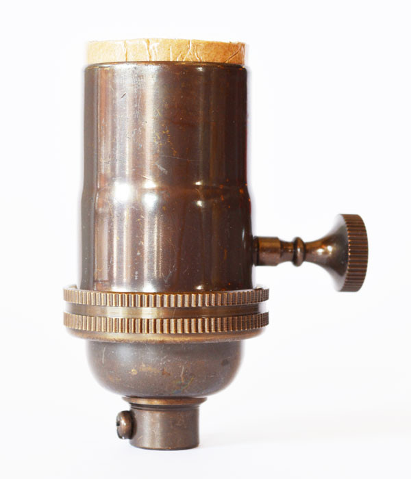 Oil-Rubbed Bronze Lamp Socket