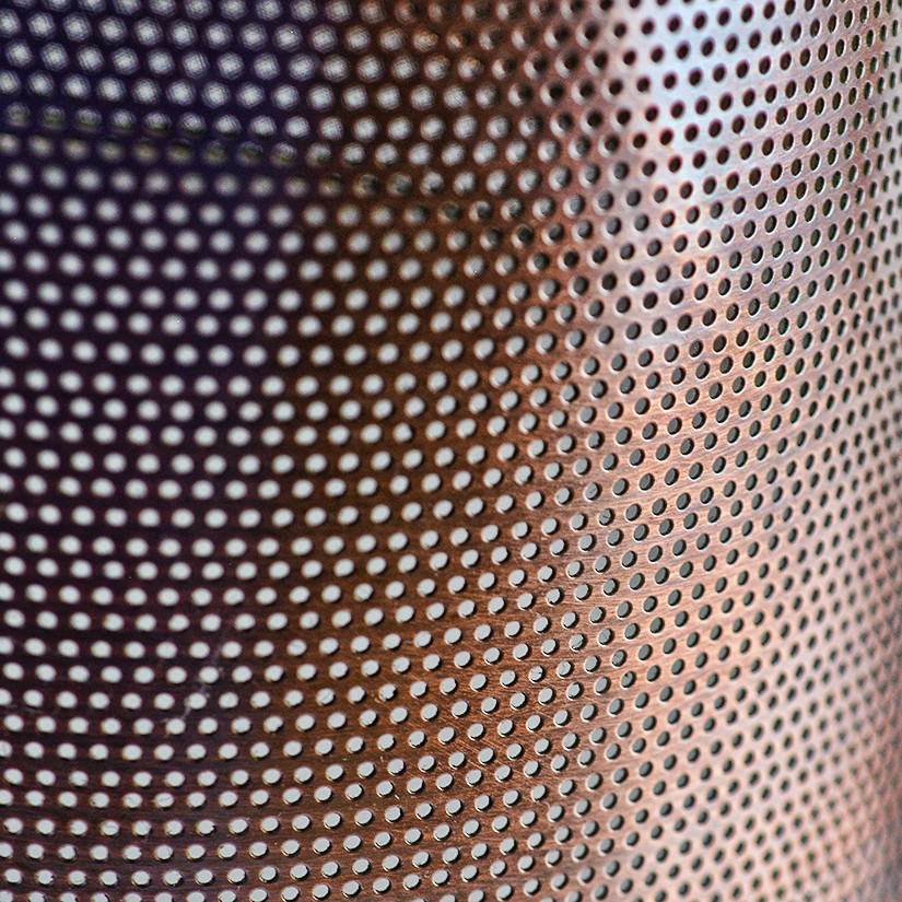Perforated Shade - Antique Copper