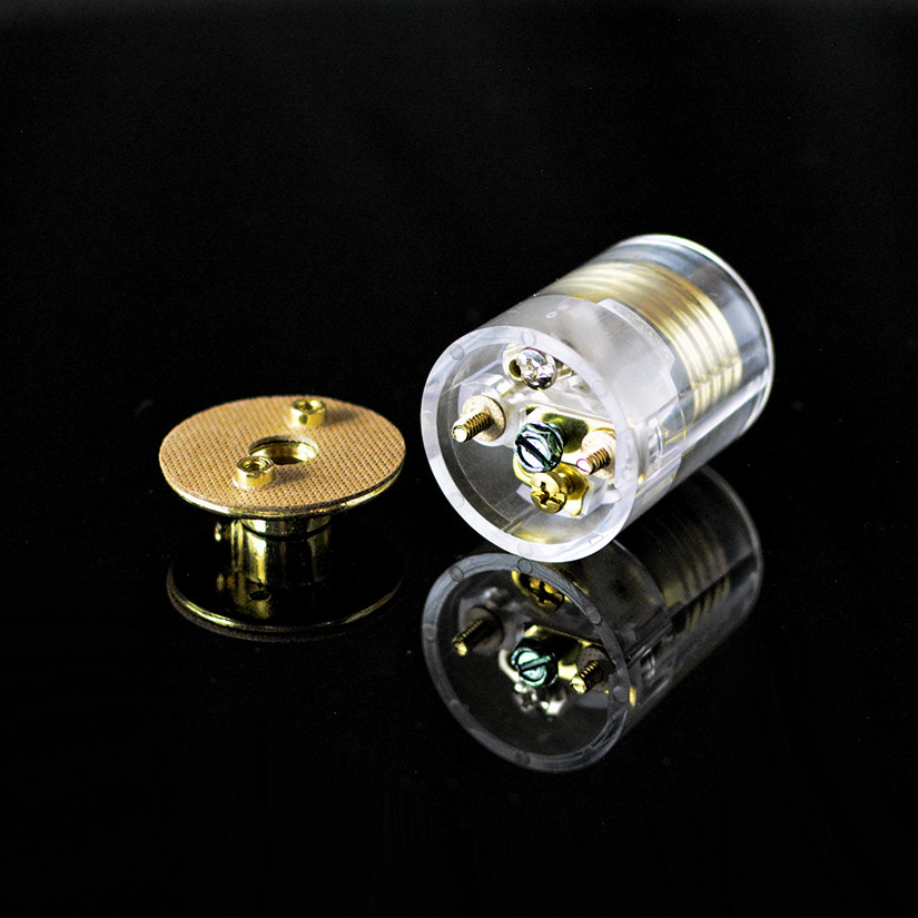 Clear Light Socket - Brass