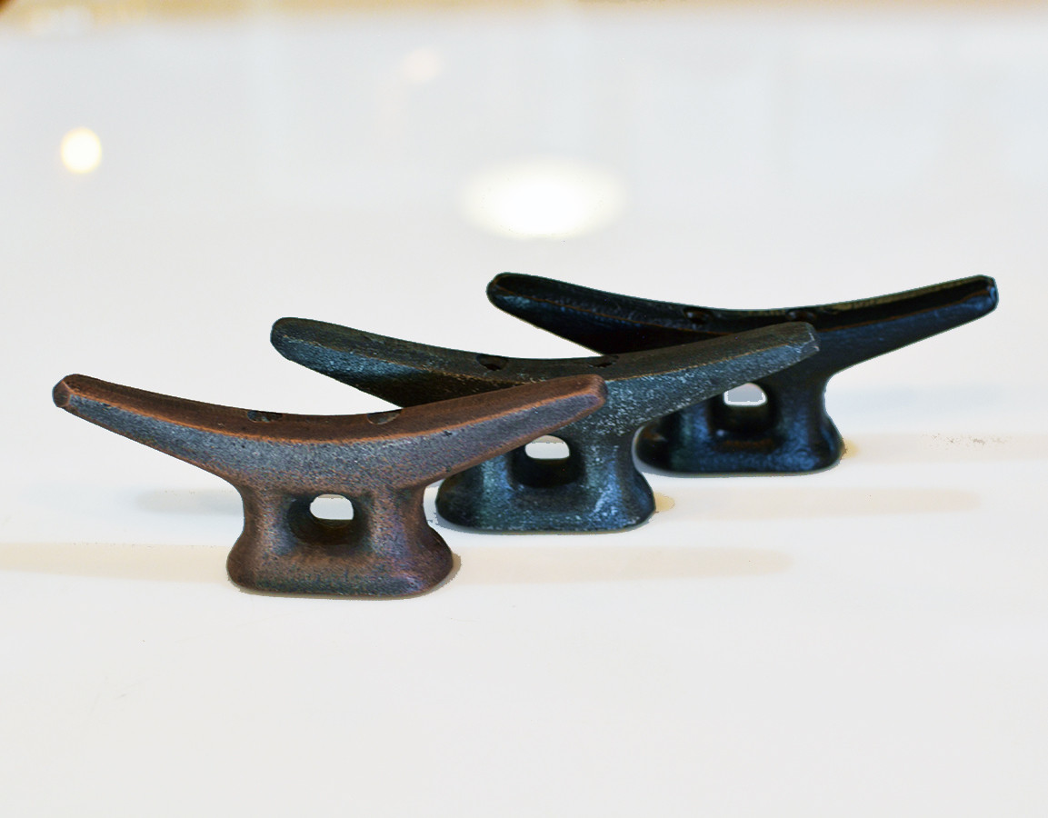 Ships Cleat - Antique Copper