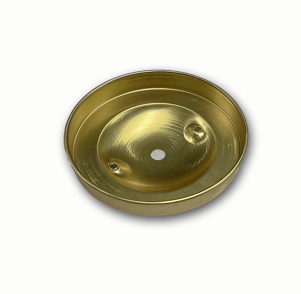 Antique Brass Ceiling Canopy Kit