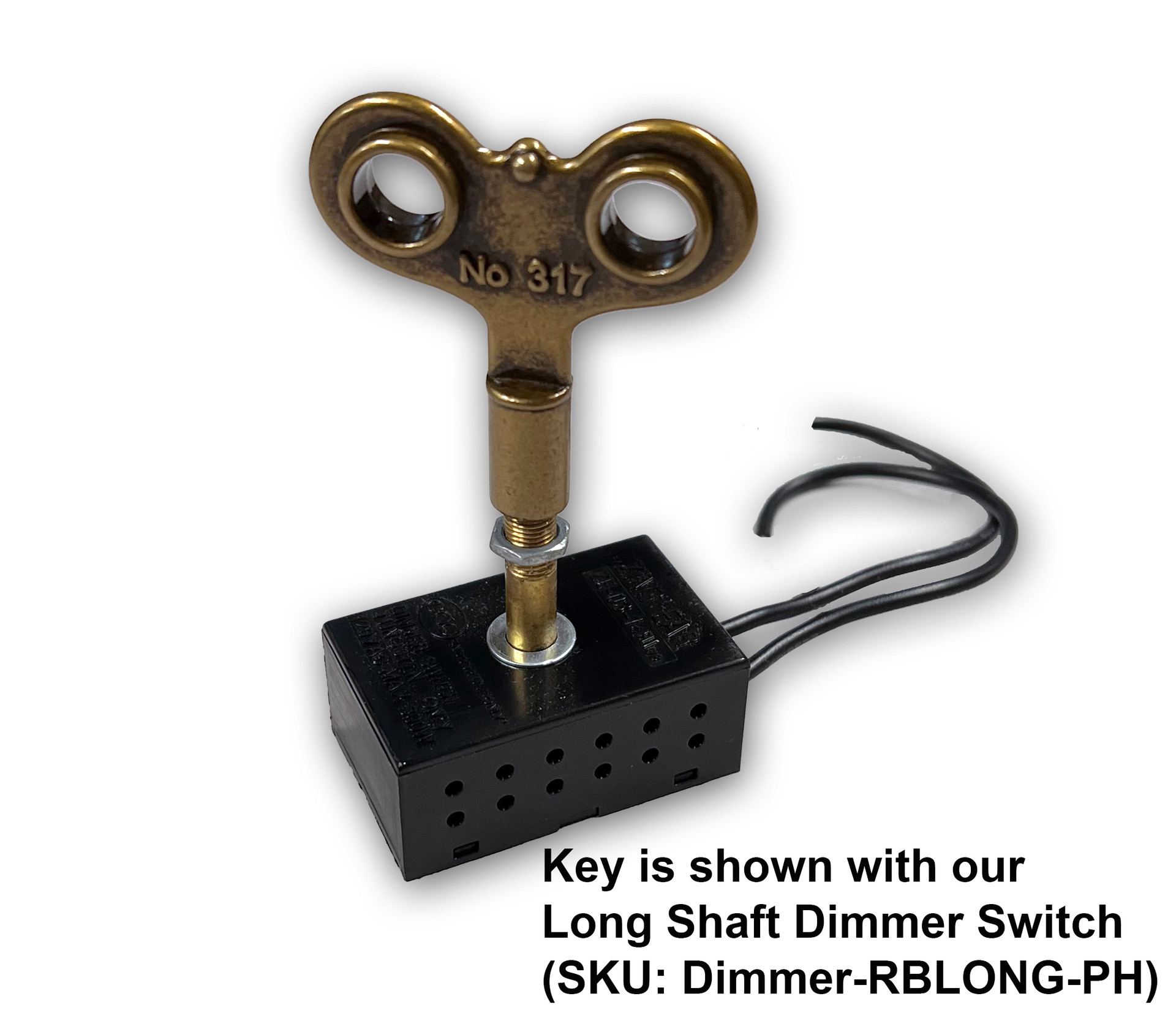 Dimmer Knob - Winding Key