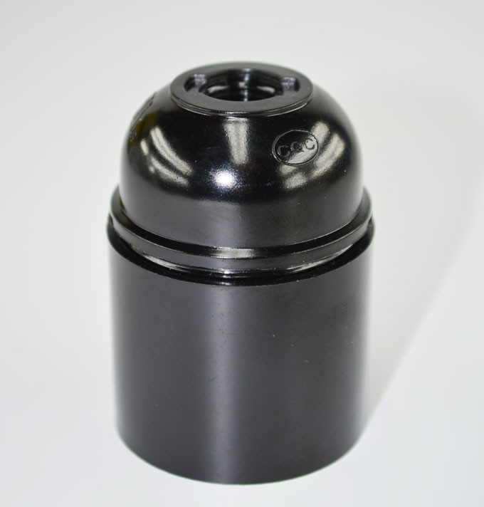 White Porcelain Lamp Socket