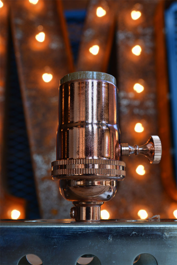 Light Socket Copper