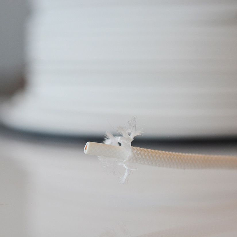 White AWM Wire