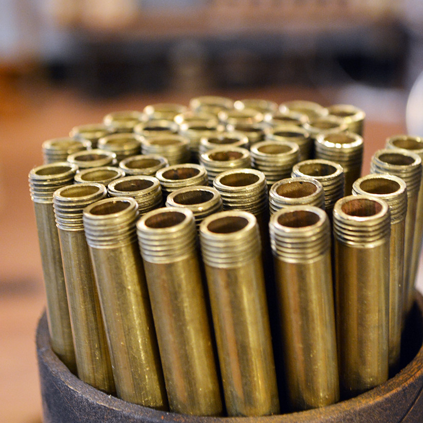 Cap Nut - Antique Brass