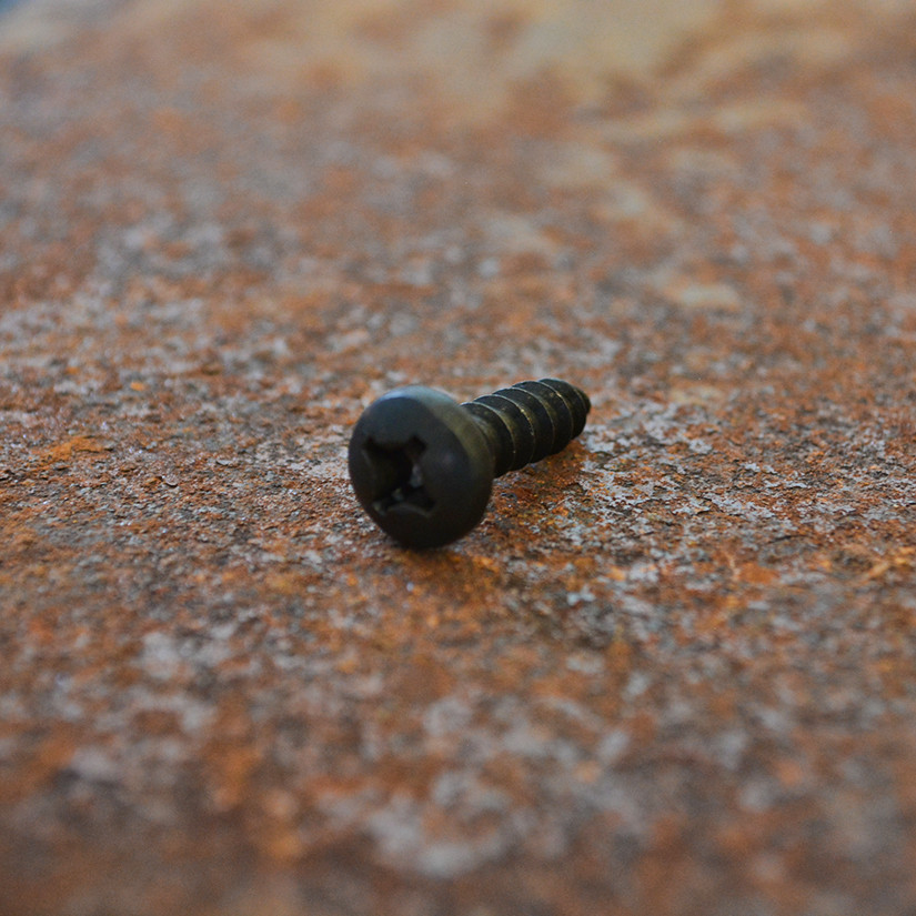 PanHead Screw Black Finish