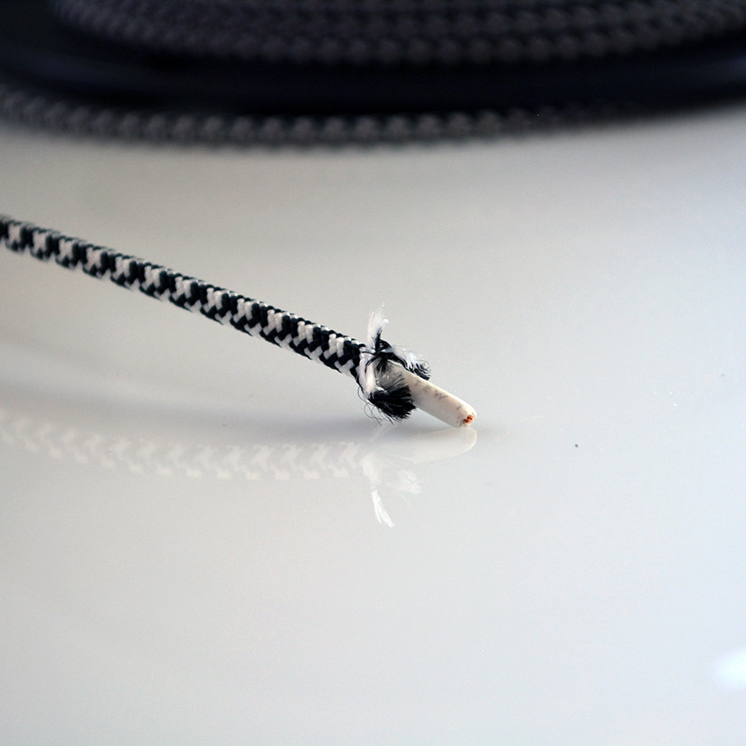 Black and White Houndstooth AWM Wire