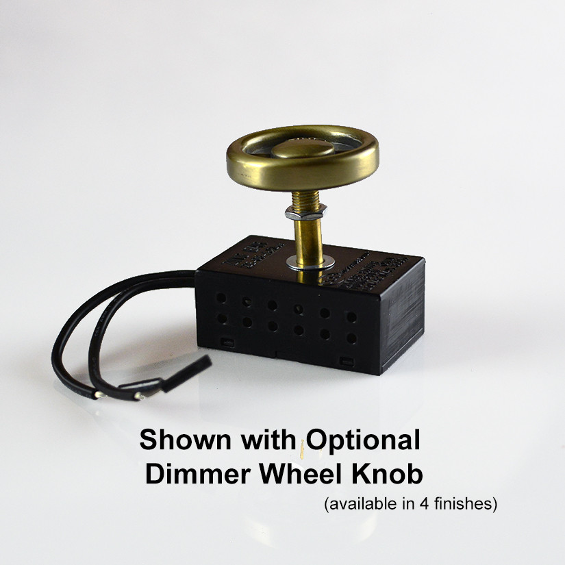 Dimmer Switch Plastic Enclosed - Long Shaft