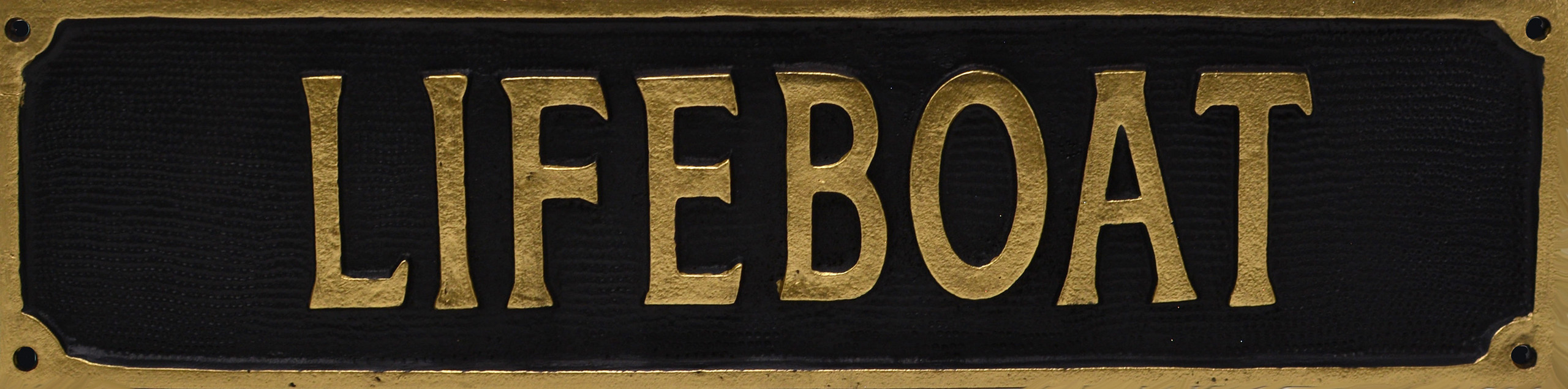 Nautical Plaque - LifeBoat Sign