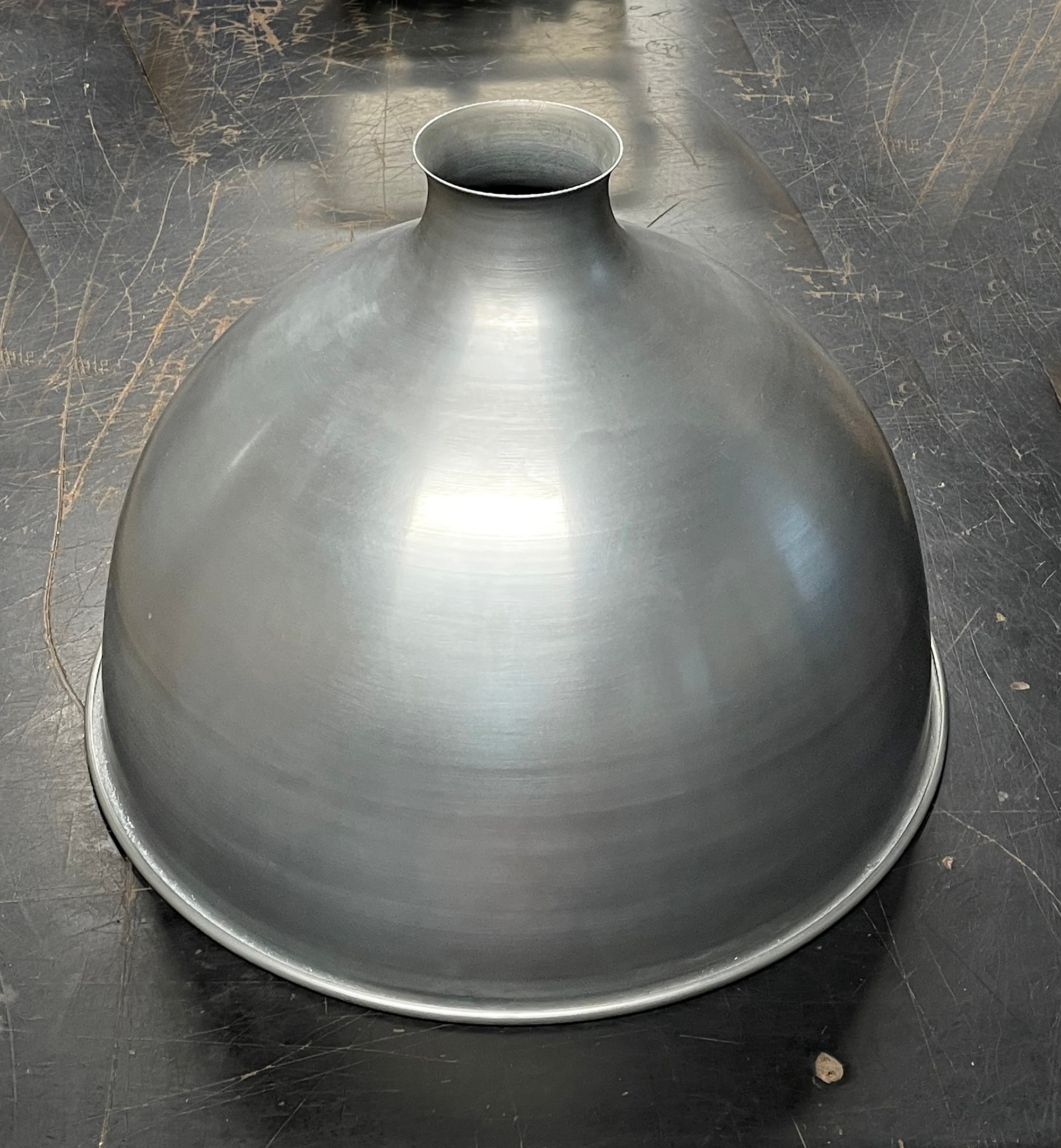8" Unfinished Metal Shade