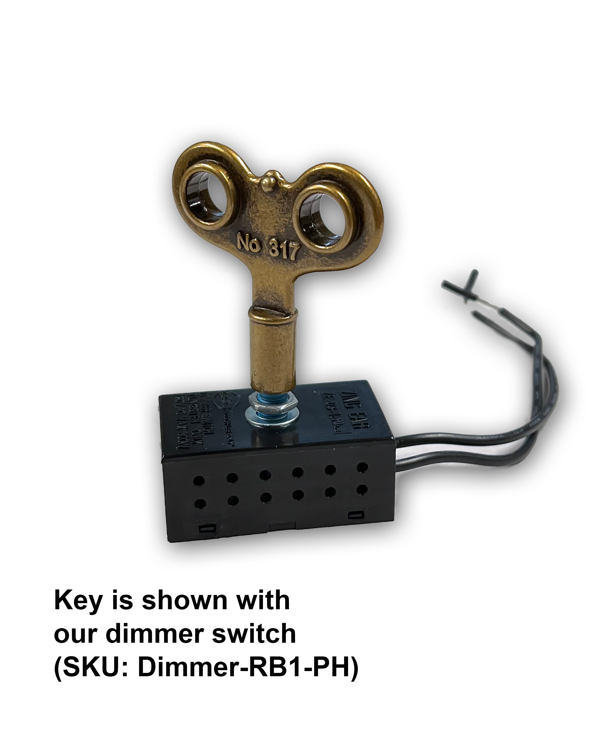 Dimmer Knob - Winding Key