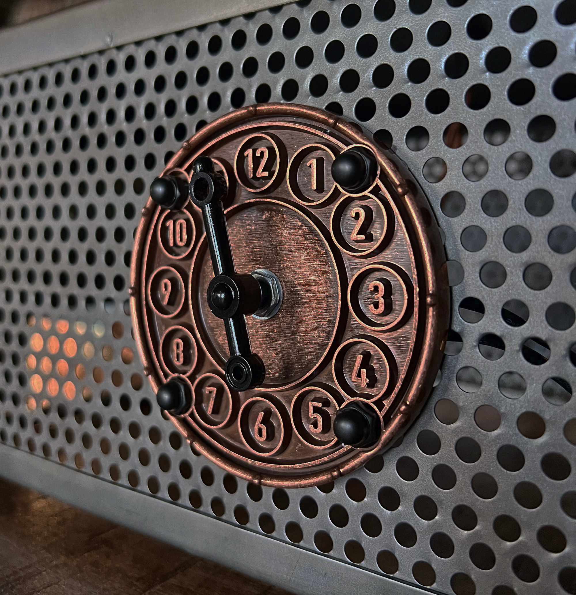 Clock Face - Antique Copper