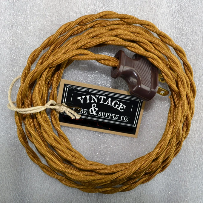 Custom Cordset Cloth Wire from Vintage Wire