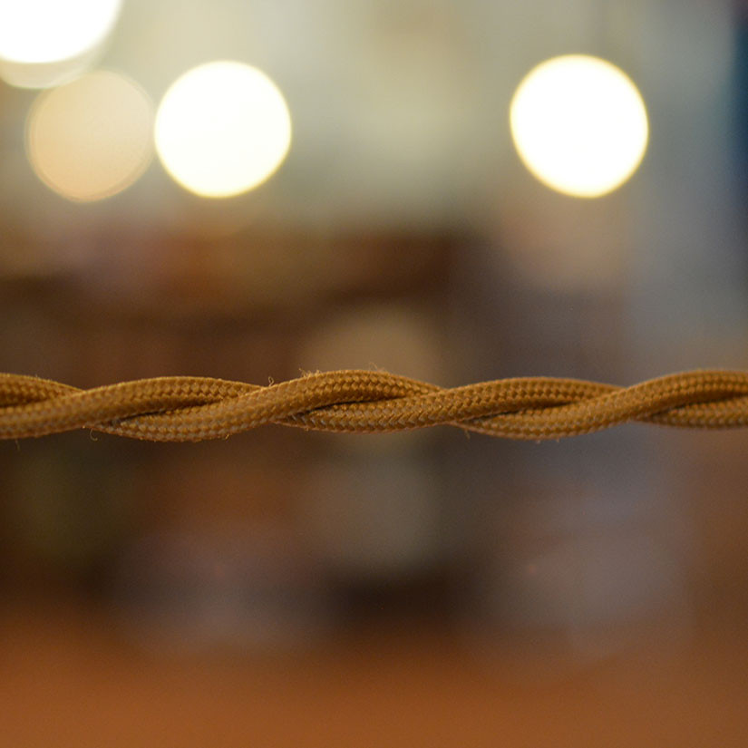 Wire - Twisted Cloth - By the Roll - Vintage Wire & Supply