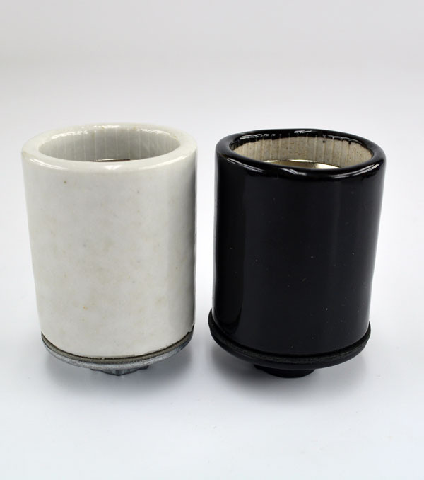 White Porcelain Lamp Socket