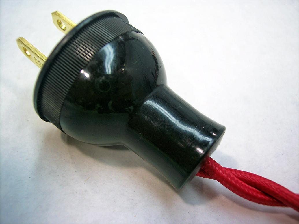 Vintage Style Round Plug