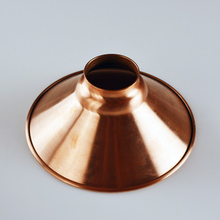 Concave Shade - Solid Copper