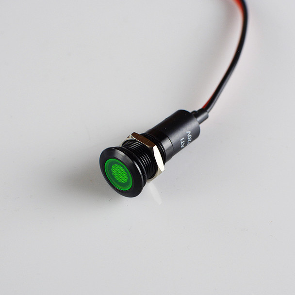 12mm LED Panel Light - Green