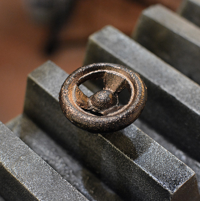 Steampunk Handle - Antique Copper