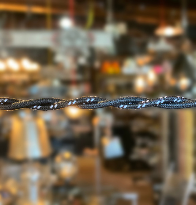 Wire - Twisted Cloth - By the Roll - Vintage Wire & Supply