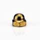 Cap Nut - Antique Brass