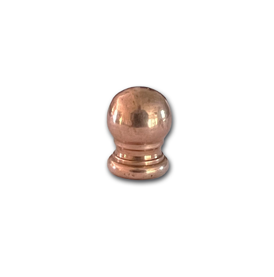 Brass Round Finial