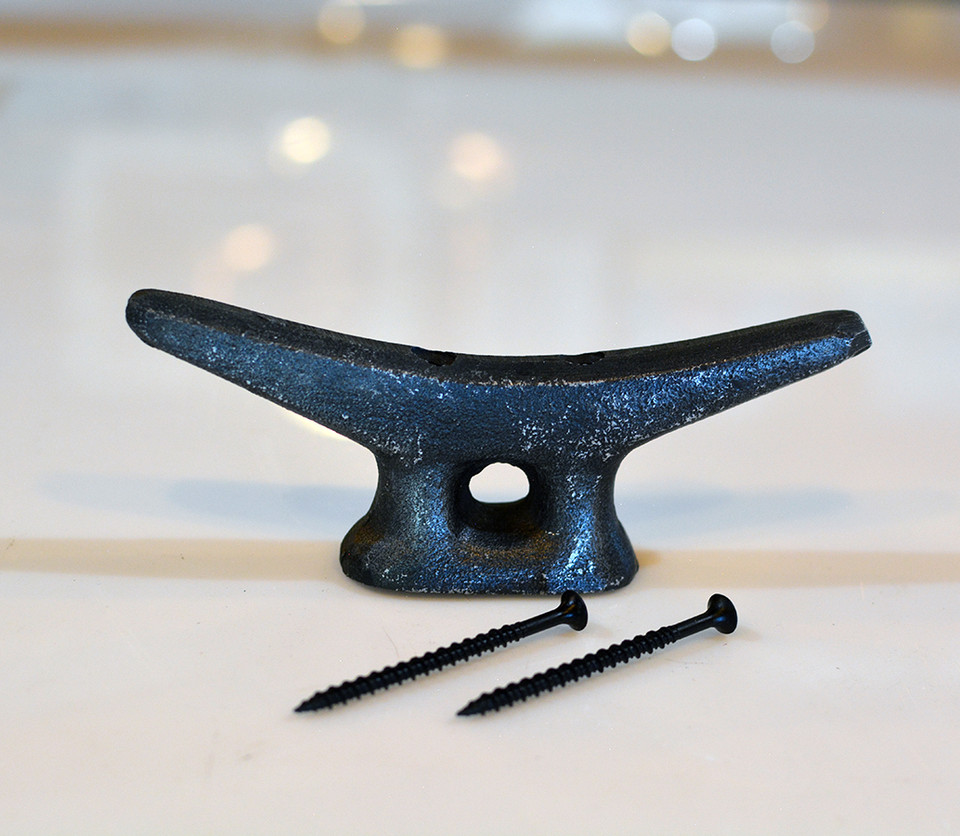 Ships Cleat - Antique Copper