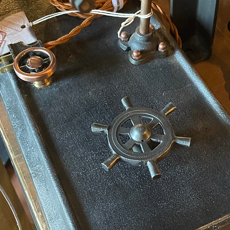 Vault Handle - Antique Brass