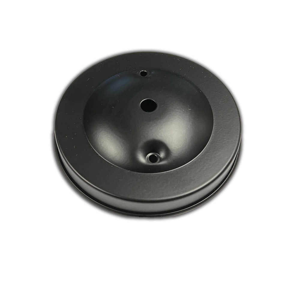 Flat Ceiling Plate - Black