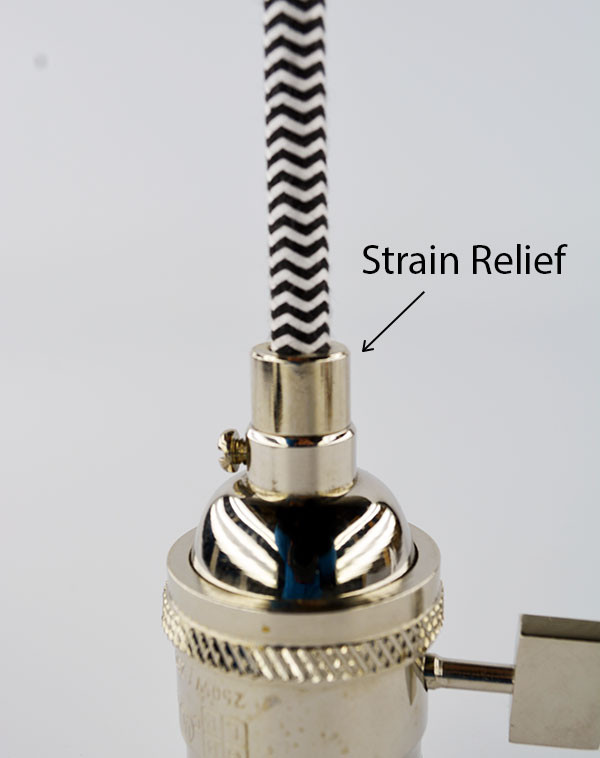 Oil-Rubbed Bronze Strain Relief