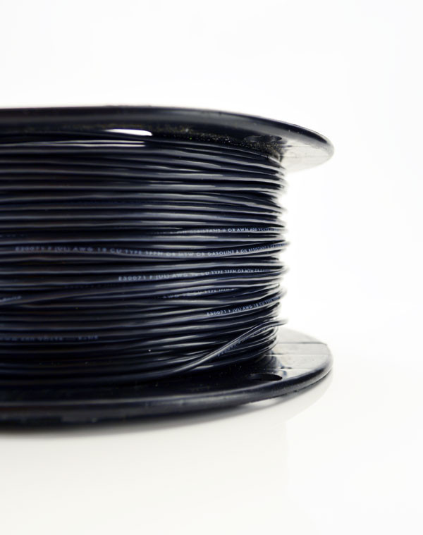 Black AWM Wire
