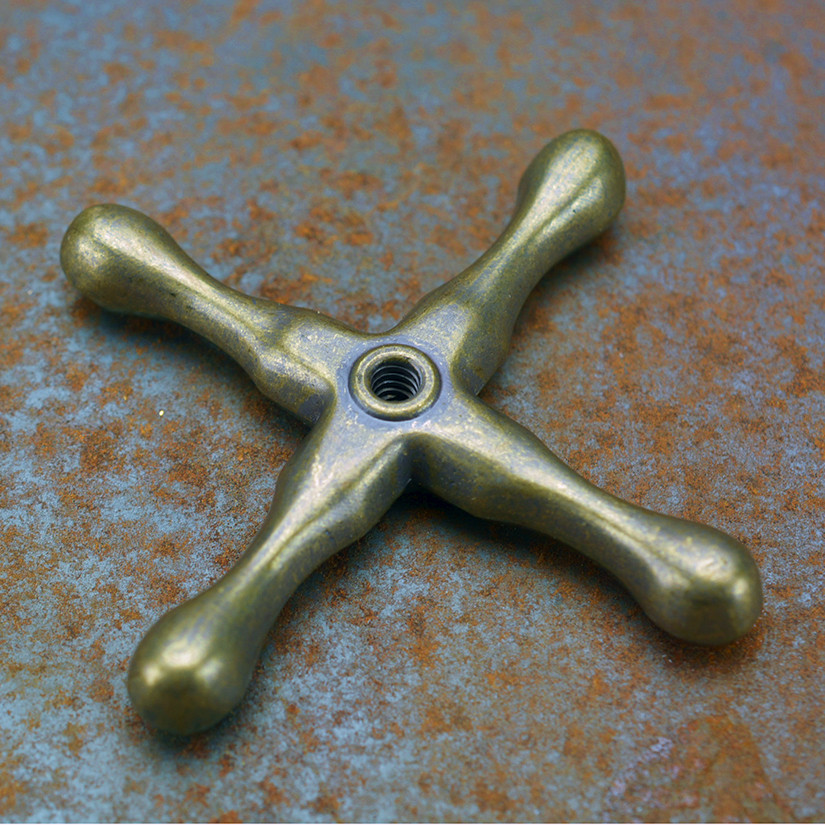 Steampunk Handle - Antique Brass