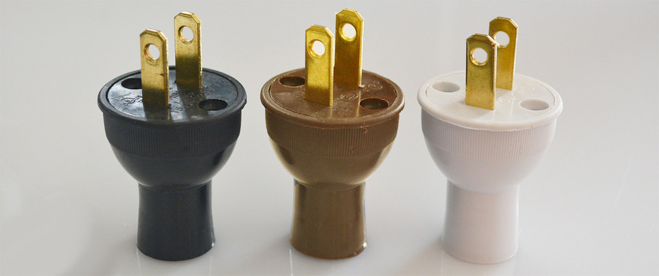 Vintage Style Round Plug