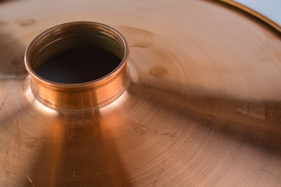 10" Solid Copper Shade