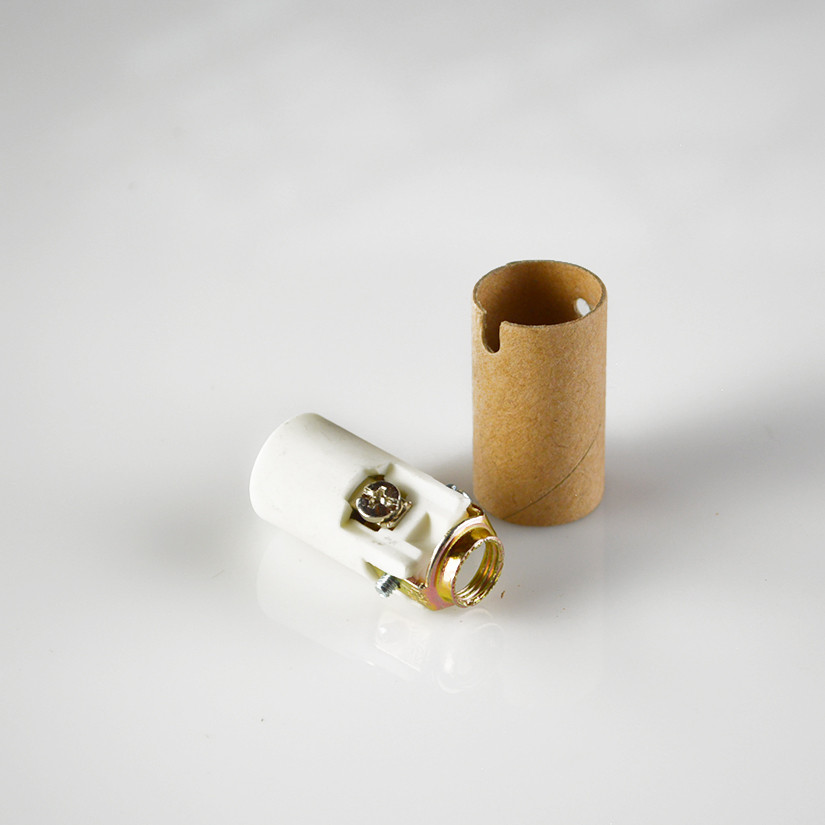 Antique Brass Candelabra Socket