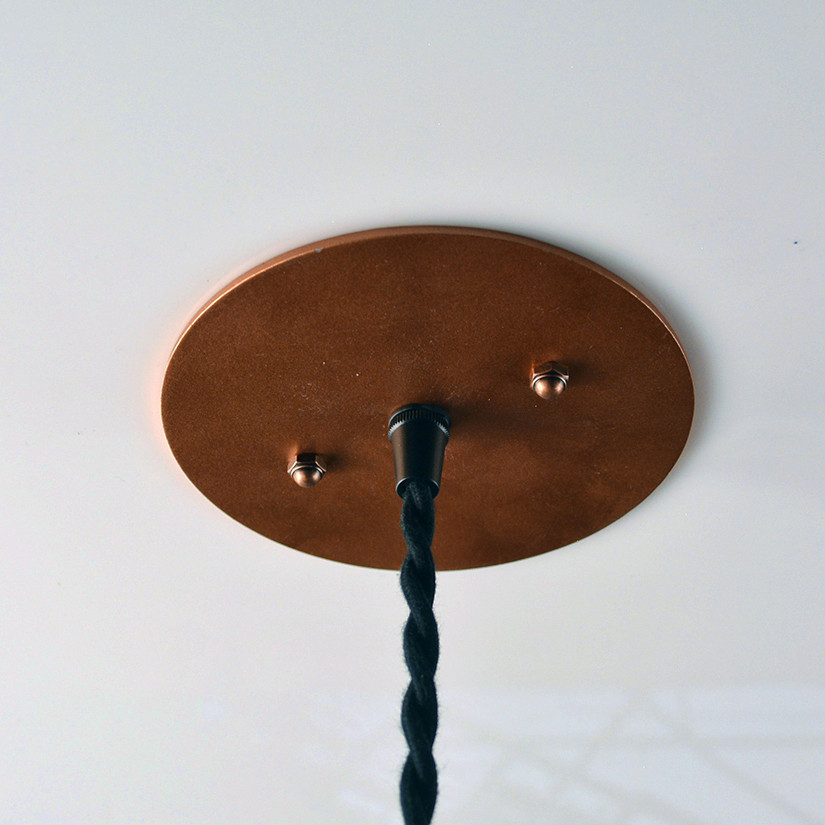 Antique Copper Ceiling Canopy Kit