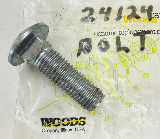 24124 Woods Carriage BOLT