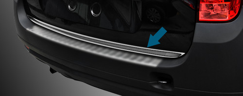 Chrome Rear Door Tailgate Trim Strip Cover To Fit Dacia Duster (2010 ...