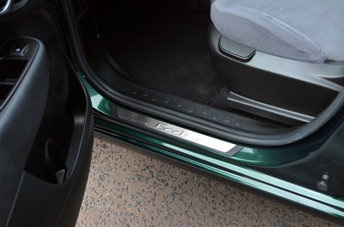 Chrome Door Sill Trim Covers Scuff Protectors Set To Fit Fiat 500L ...