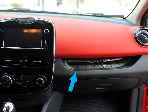 Chrome Dashboard Dash Trim Cover To Fit Renault Clio IV LHD (2012 ...
