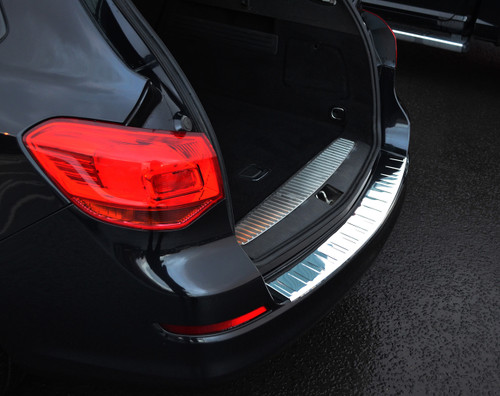 Chrome Bumper Sill Protector Trim Cover To Fit Vauxhall Astra J Estate ...