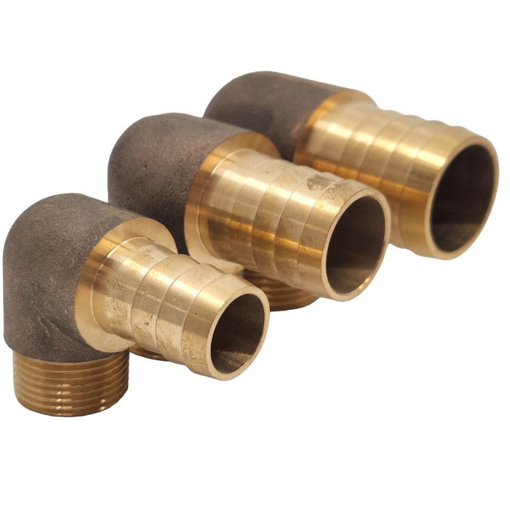 Bronze Hose Tail Elbows