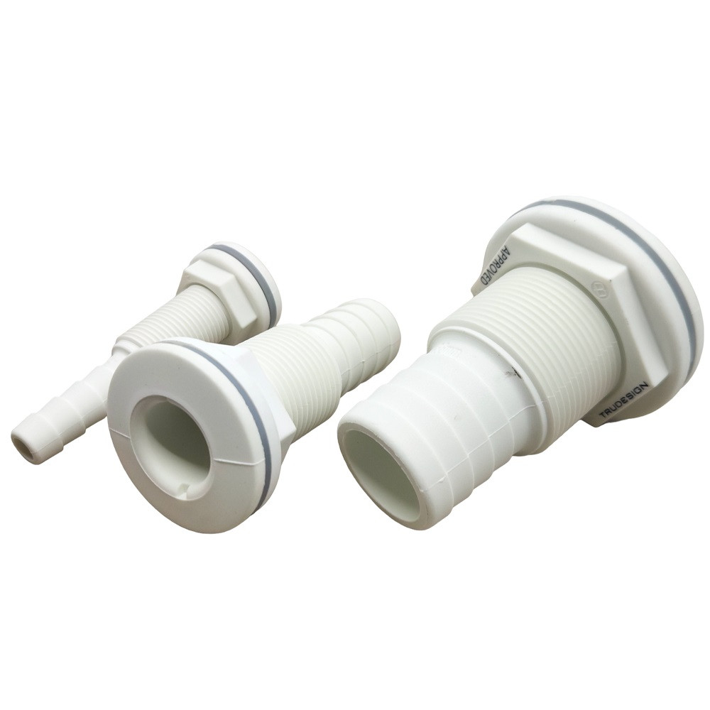 Skin Fittings - Tail White - All Marine Spares Pty Ltd