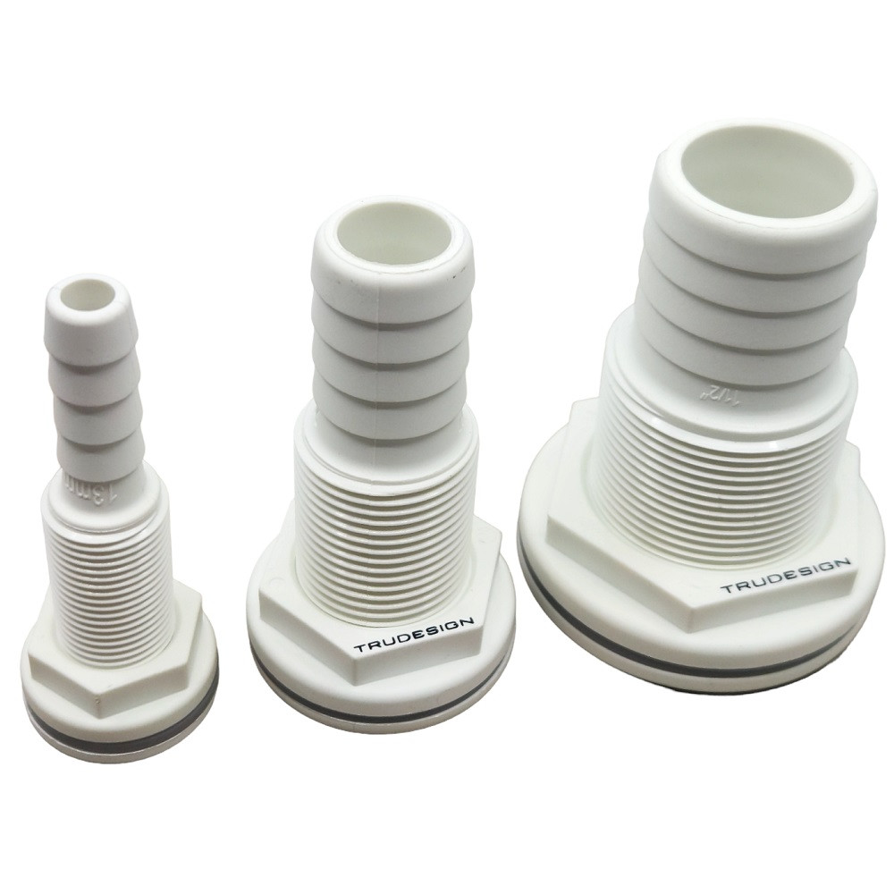 Skin Fittings - Tail White - All Marine Spares Pty Ltd